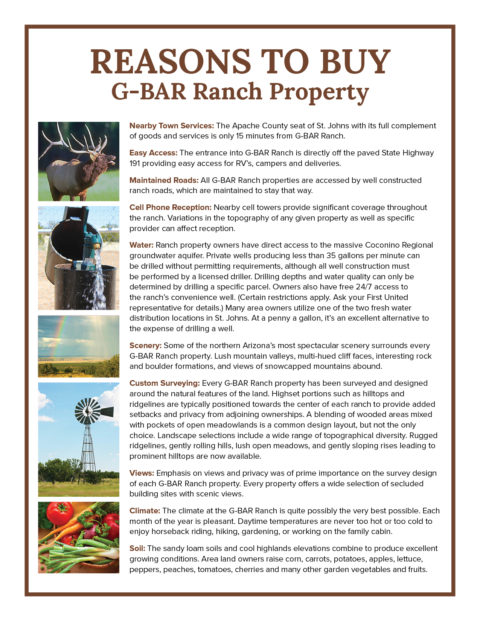G-Bar Ranch - Arizona Land for Sale