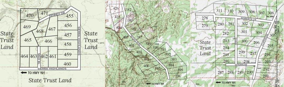 Ranch Map - Ranch Land at Sierra Highlands Ranch